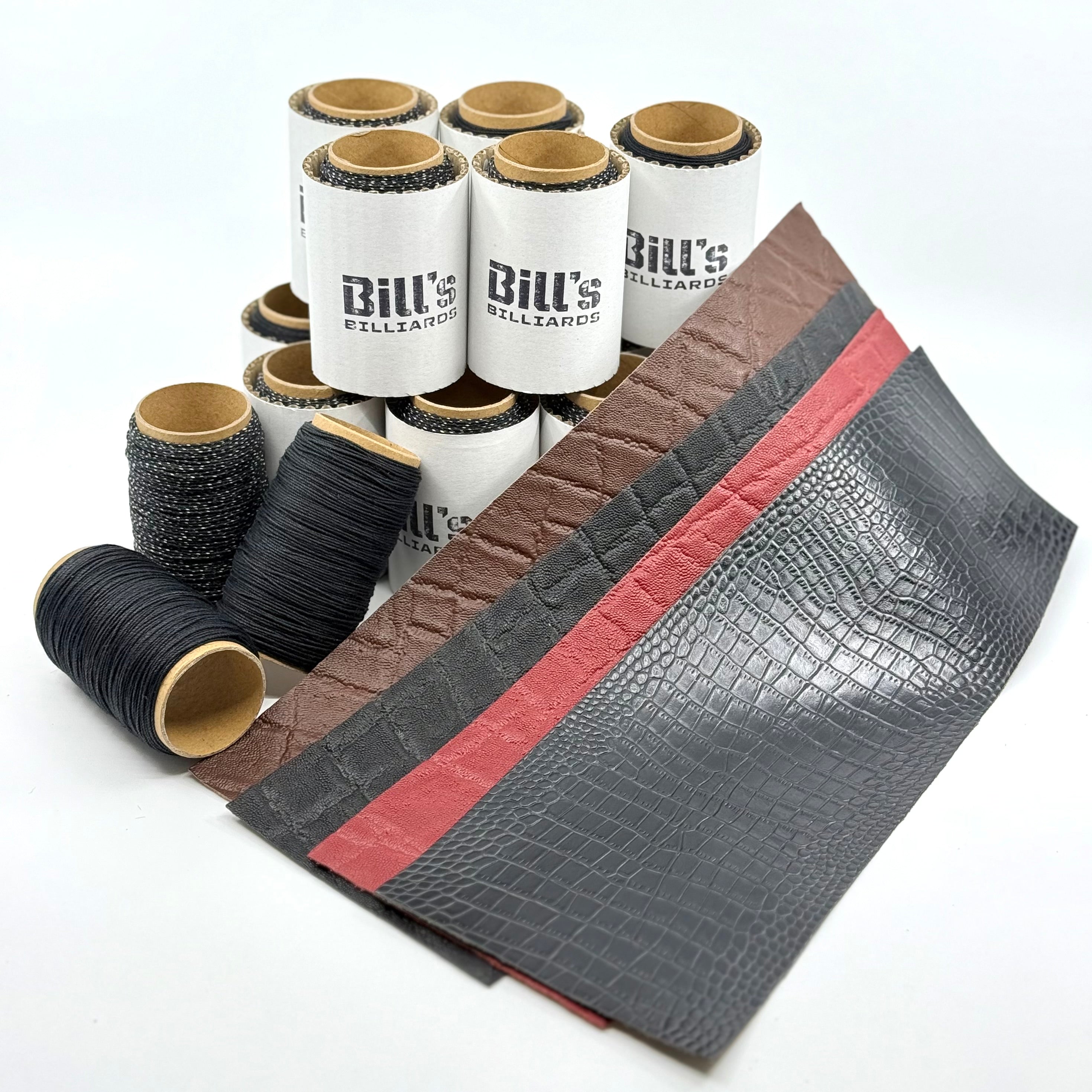 Cue Wrap Materials – Leather & Irish Linen for Custom Cue – Bill's ...